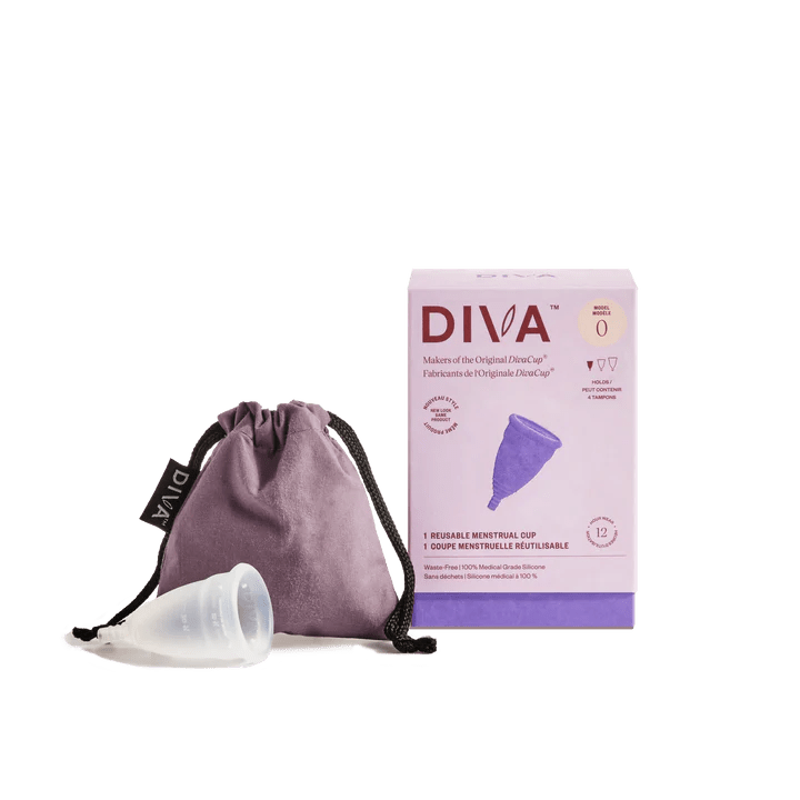 DivaCup Model 0 Youth And Cleanser Bundle