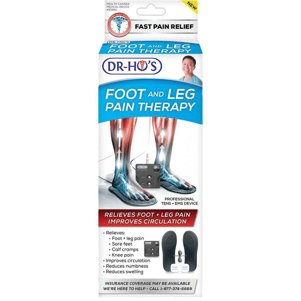 DR-HO'S Foot and Leg Pain Therapy - Professional TENS + EMS Device
