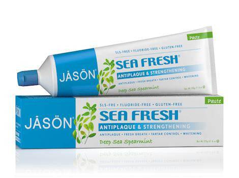 Jason Sea Fresh Strengthening Fluoride-Free Toothpaste - Deep Sea ...