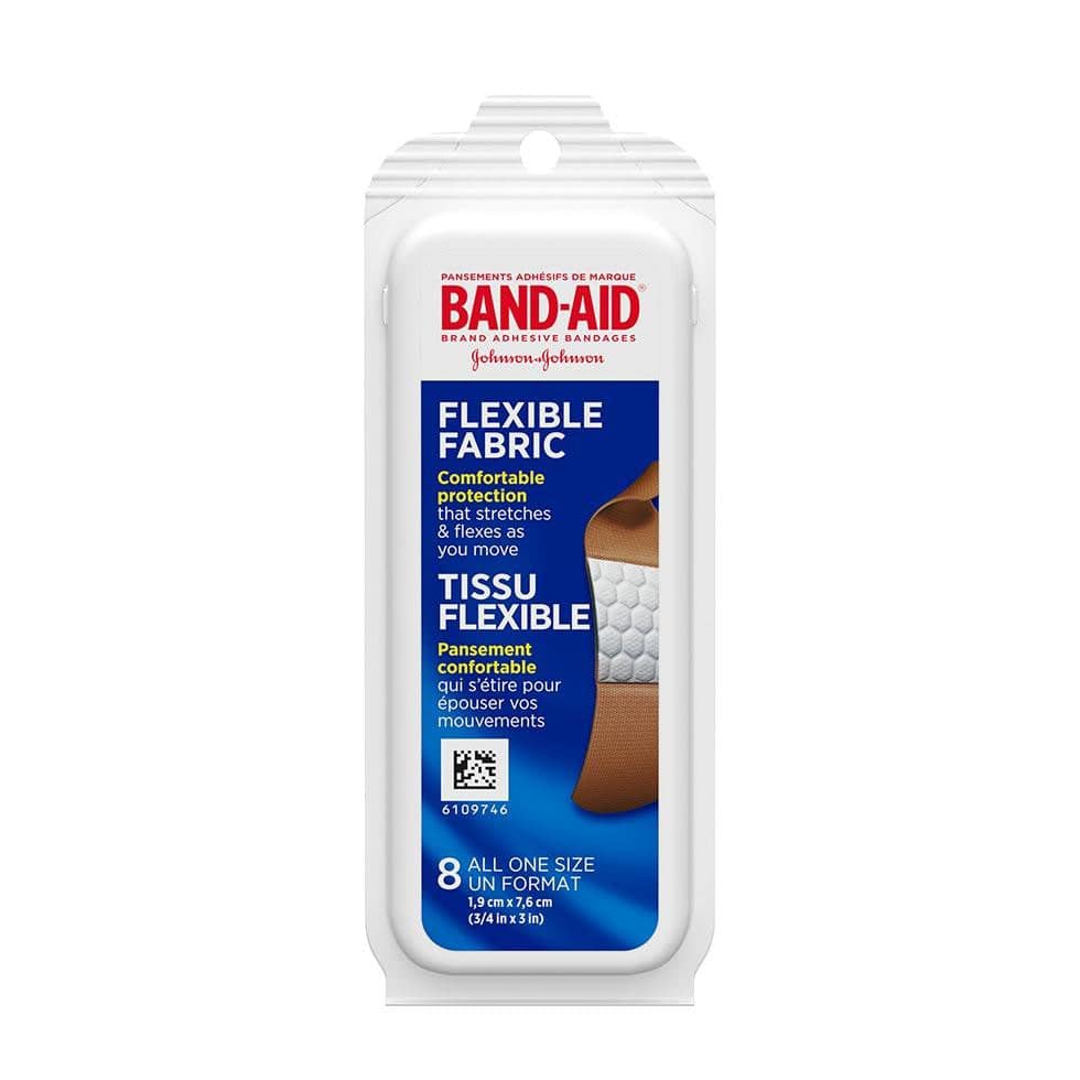 Johnson & Johnson Band-Aid Brand Adhesive Bandages 8 Pack