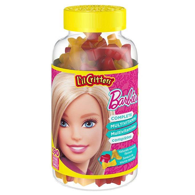 L'il Critters Gummy Barbie Multivitamin 190 Gummies