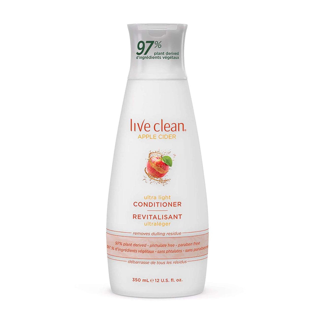 Live Clean Apple Cider Ultra Light Conditioner 350mL