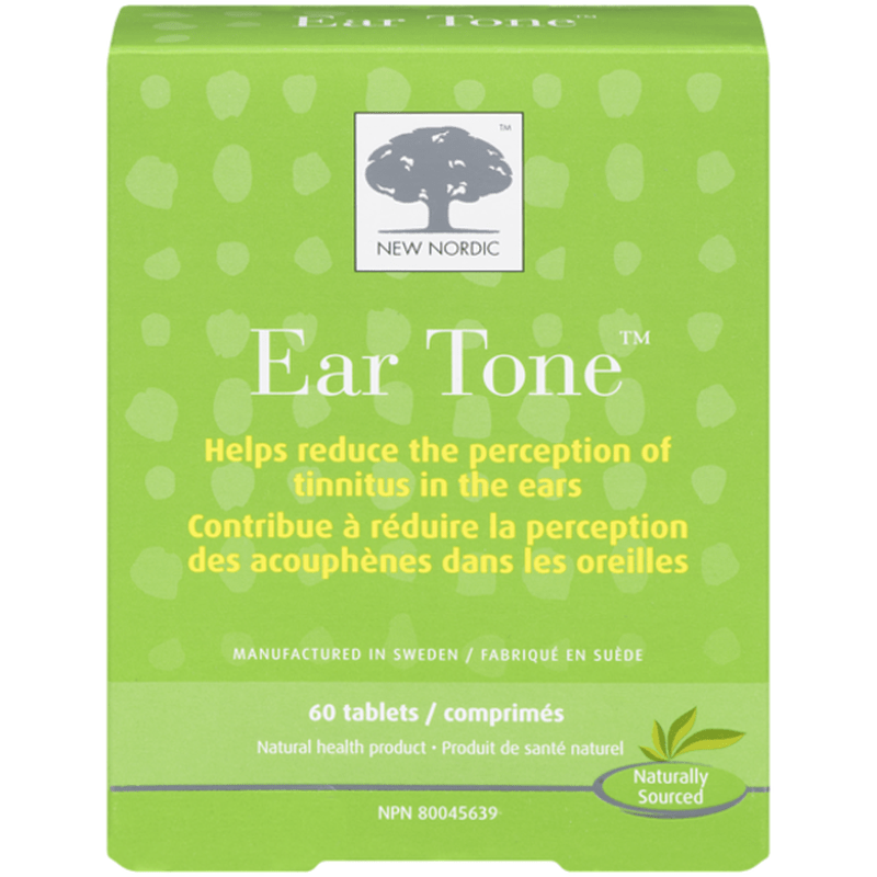 New Nordic Ear Tone+ 60 Coated Tablets