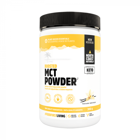 North Coast Naturals Boosted MCT Powder Vanilla 300g