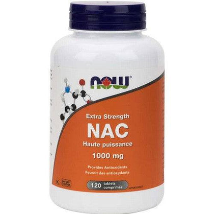 NOW NAC 1000 mg Extra Strength 120 Tablets