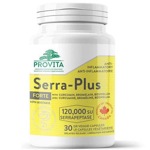 Provita Nutrition & Health Serra-Plus Forte Veggie Capsules