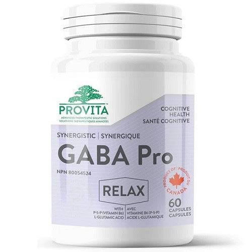 Provita Nutrition & Health Synergistic GABA Pro 60 Capsules
