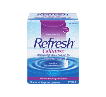 Refresh Celluvisc Severe Dry Eye Lubricant Eye Drops 30 x 0.4 mL