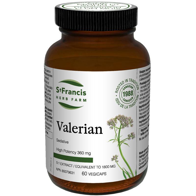 St. Francis Herb Farm Valerian 60 Capsules