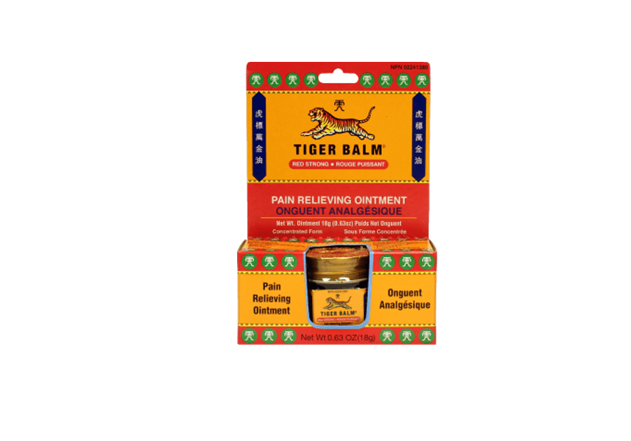 Tiger Balm Pain Relieving Ointment Red Strong 18 grams