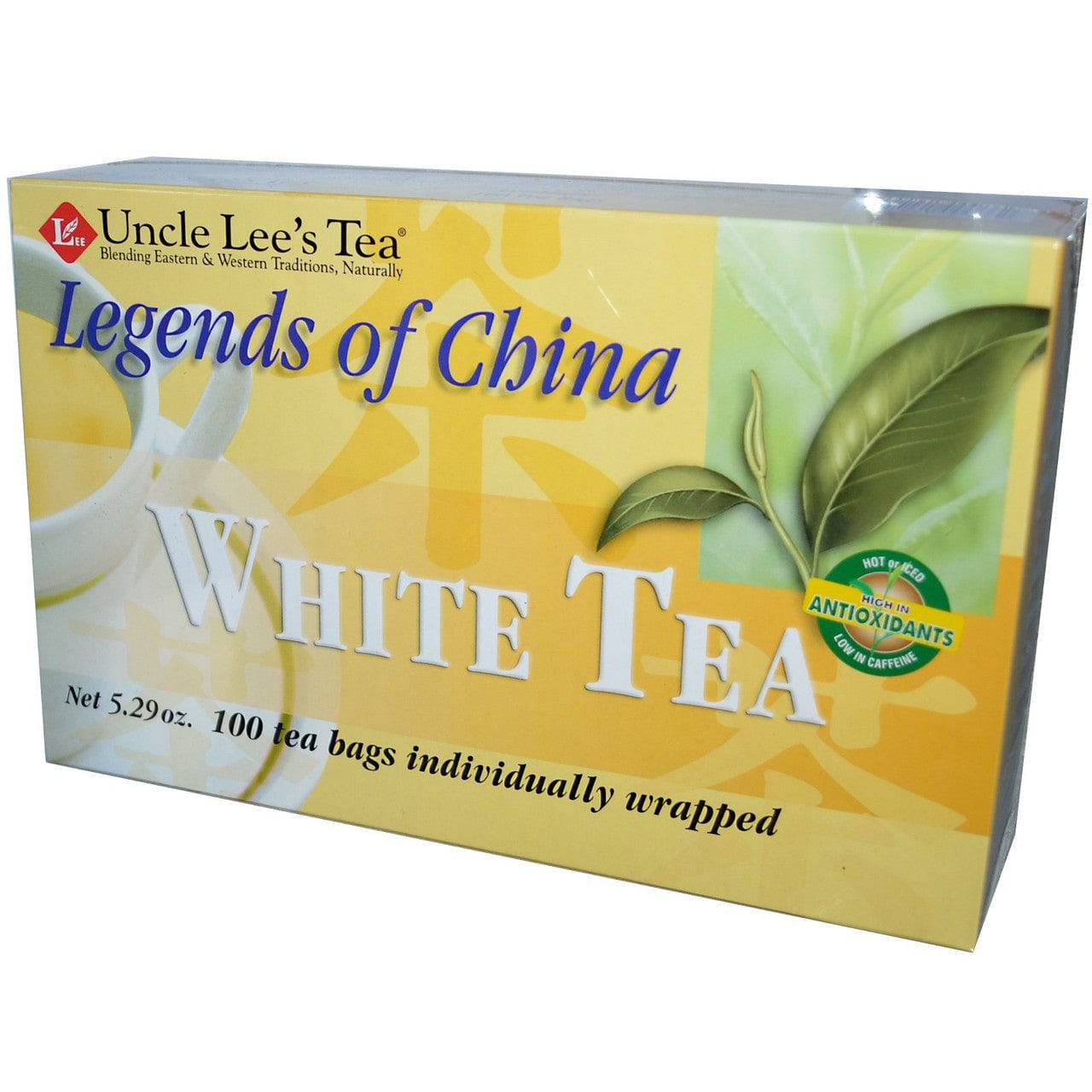 Uncle Lee's Tea Legends of China White Tea - 100 Tea Bags