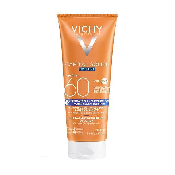Vichy Capital Soleil Sport Ultra-Light Refreshing UV Lotion SPF 60 - 200mL