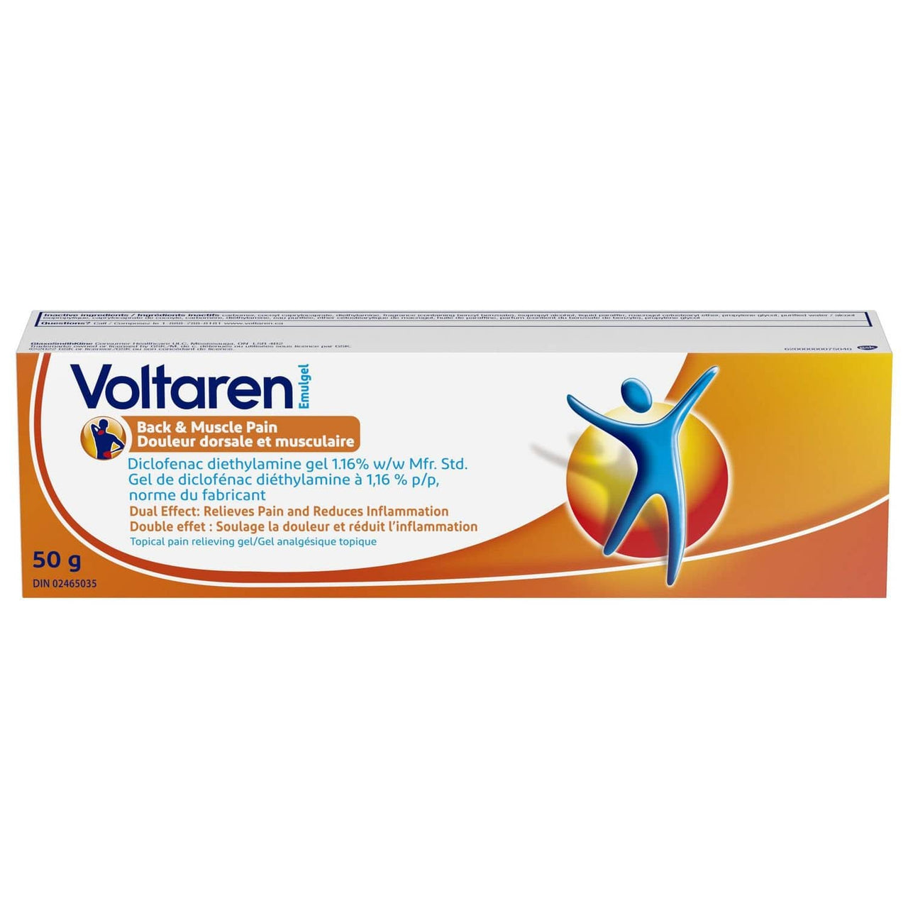 Voltaren Emulgel Gel: Relief for Back & Muscle Pain