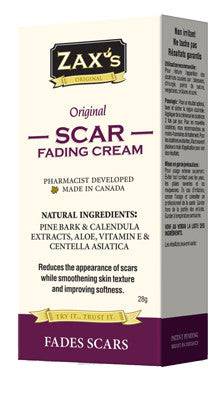 Zax's Original Scar Fading Cream 28 grams